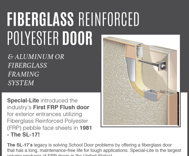 Infographic: Fiberglass Reinforced Polyester FRP Door - Special-Lite