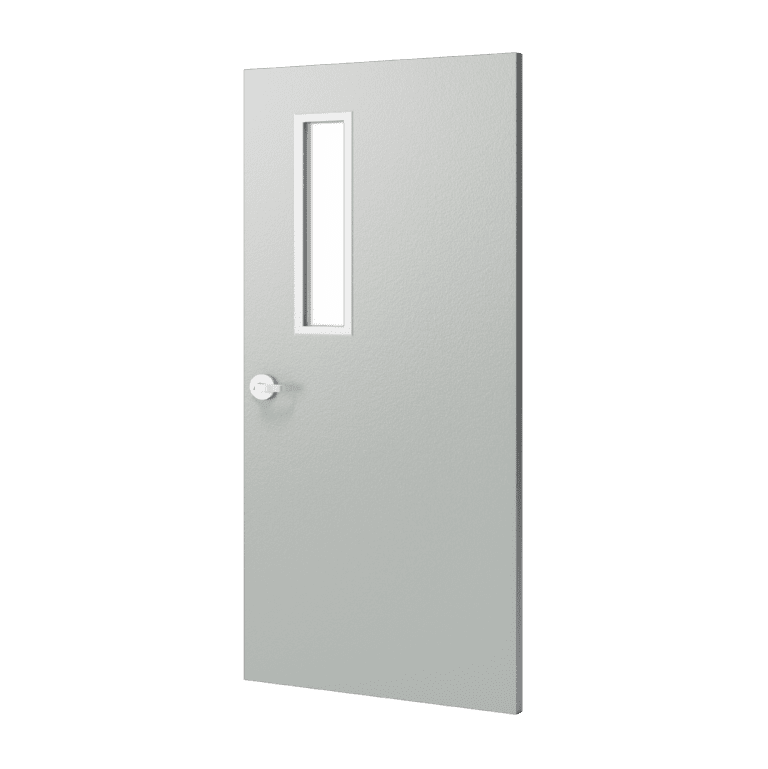 Sandstone Textured Fire-Rated Fiberglass Door (up to 90-min.)