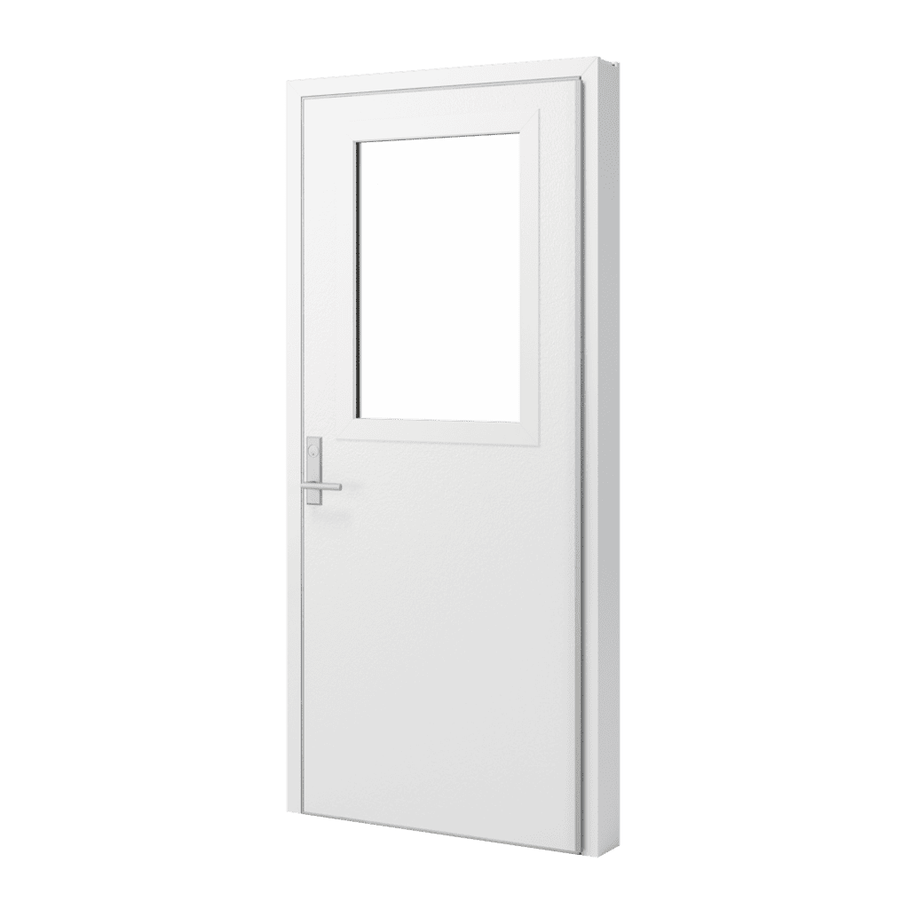 Bullet-Resistant Sandstone Texture Fiberglass Door and Frame