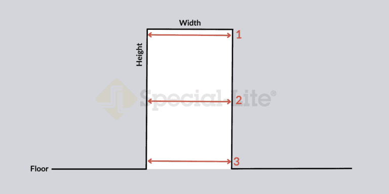 How to Measure an Opening for a New Entrance