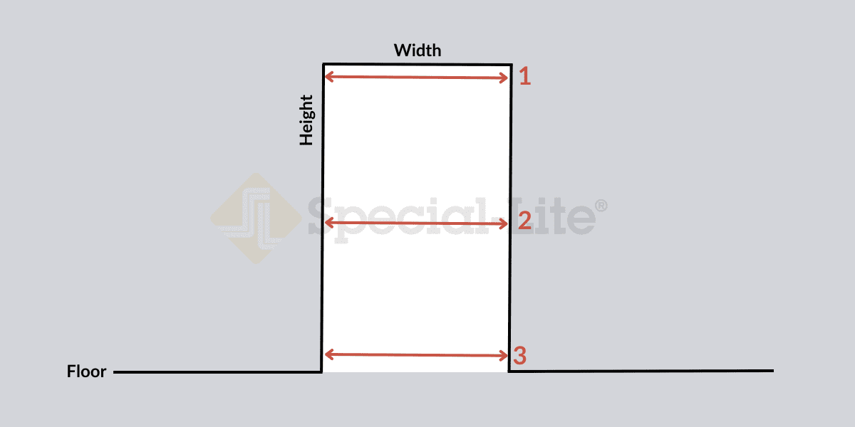 How to Measure an Opening for a New Entrance